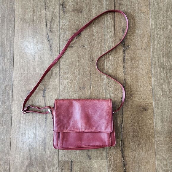 Derek Alexander | Bags | Derek Alexander Leather Red Crossbody Bag ...
